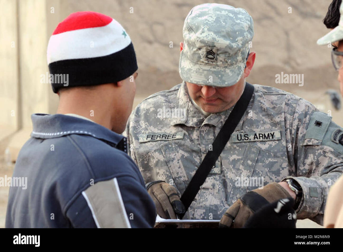 Newly-implemented Iraqi Physical Fitness Test by 1st Armored Division ...