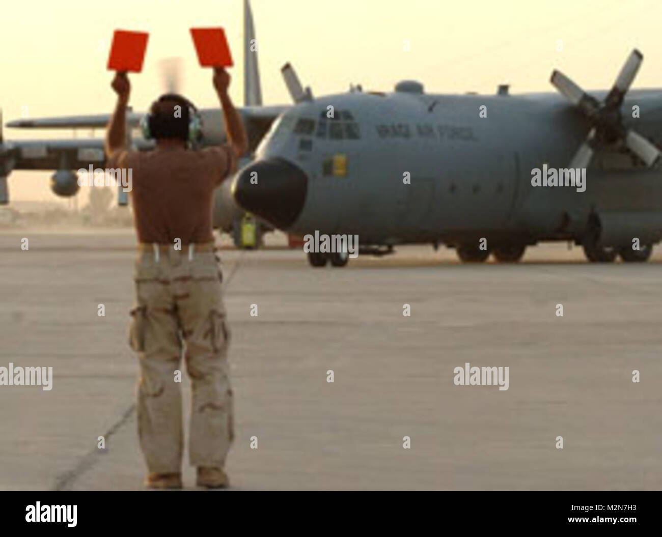 Traffic Control by United States Forces - Iraq (Inactive Stock Photo ...