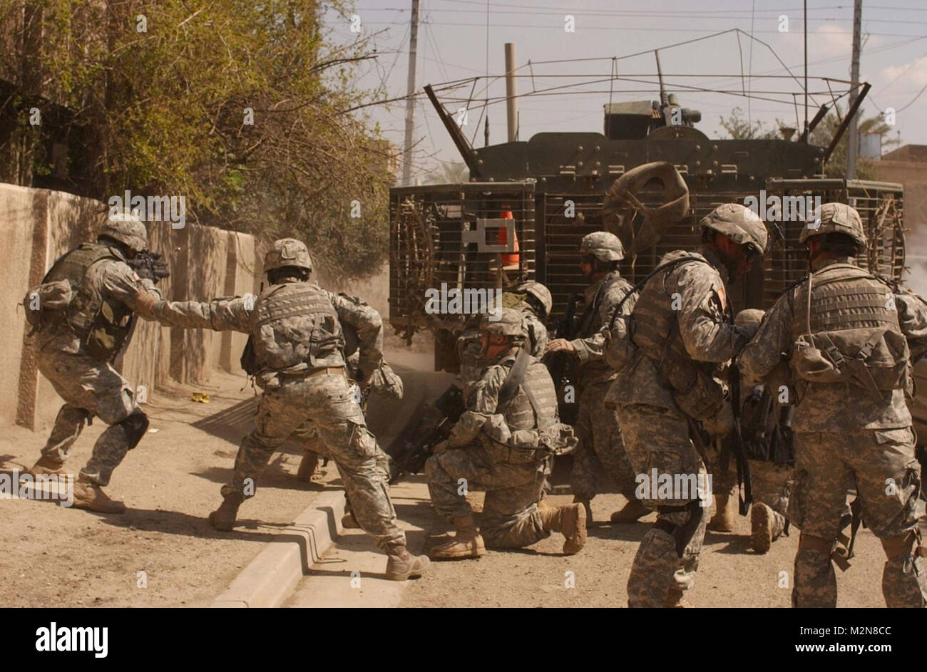Combat Action by United States Forces - Iraq (Inactive Stock Photo - Alamy