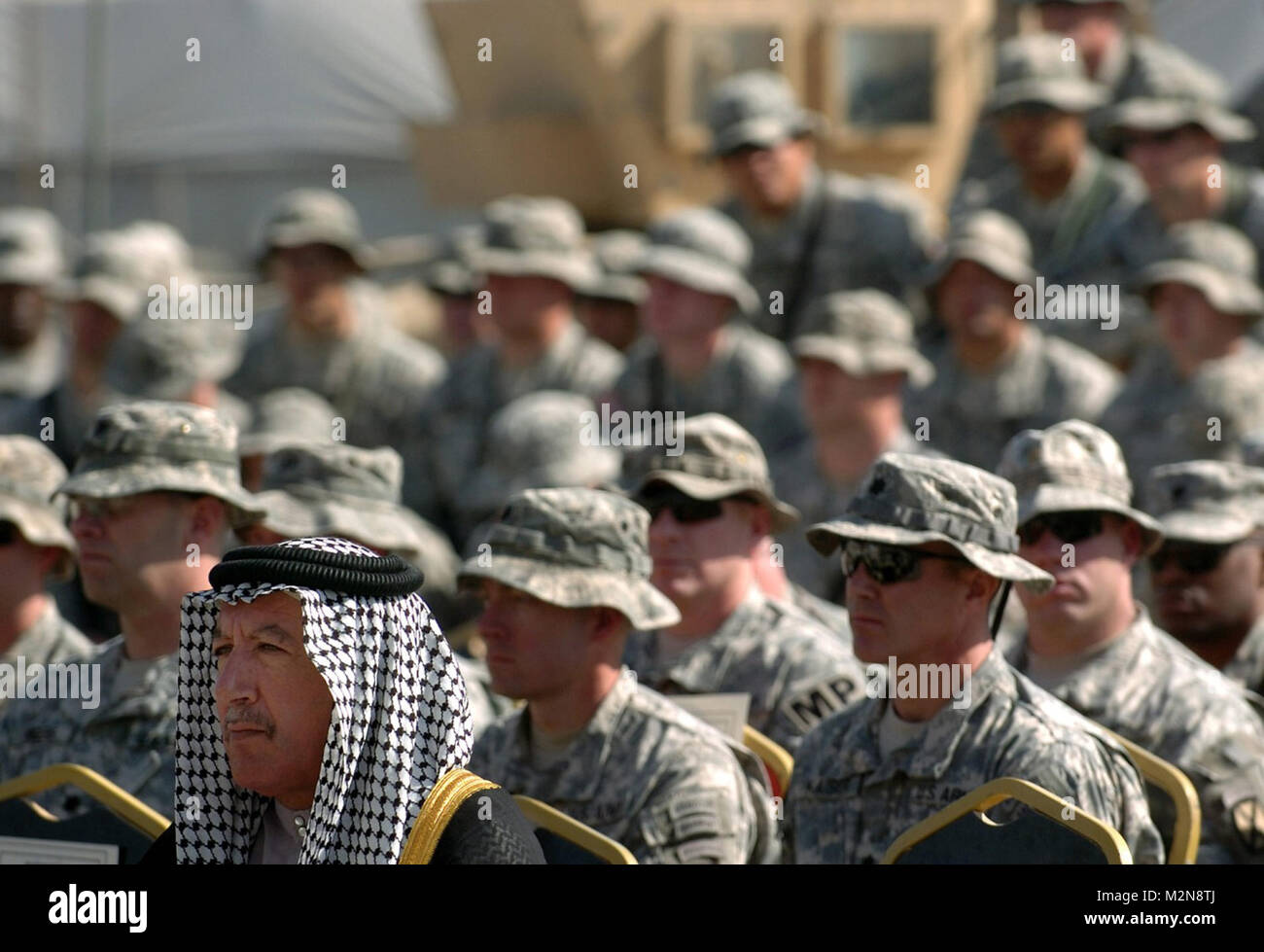 A Sheikh in the Crowd by United States Forces - Iraq (Inactive Stock ...