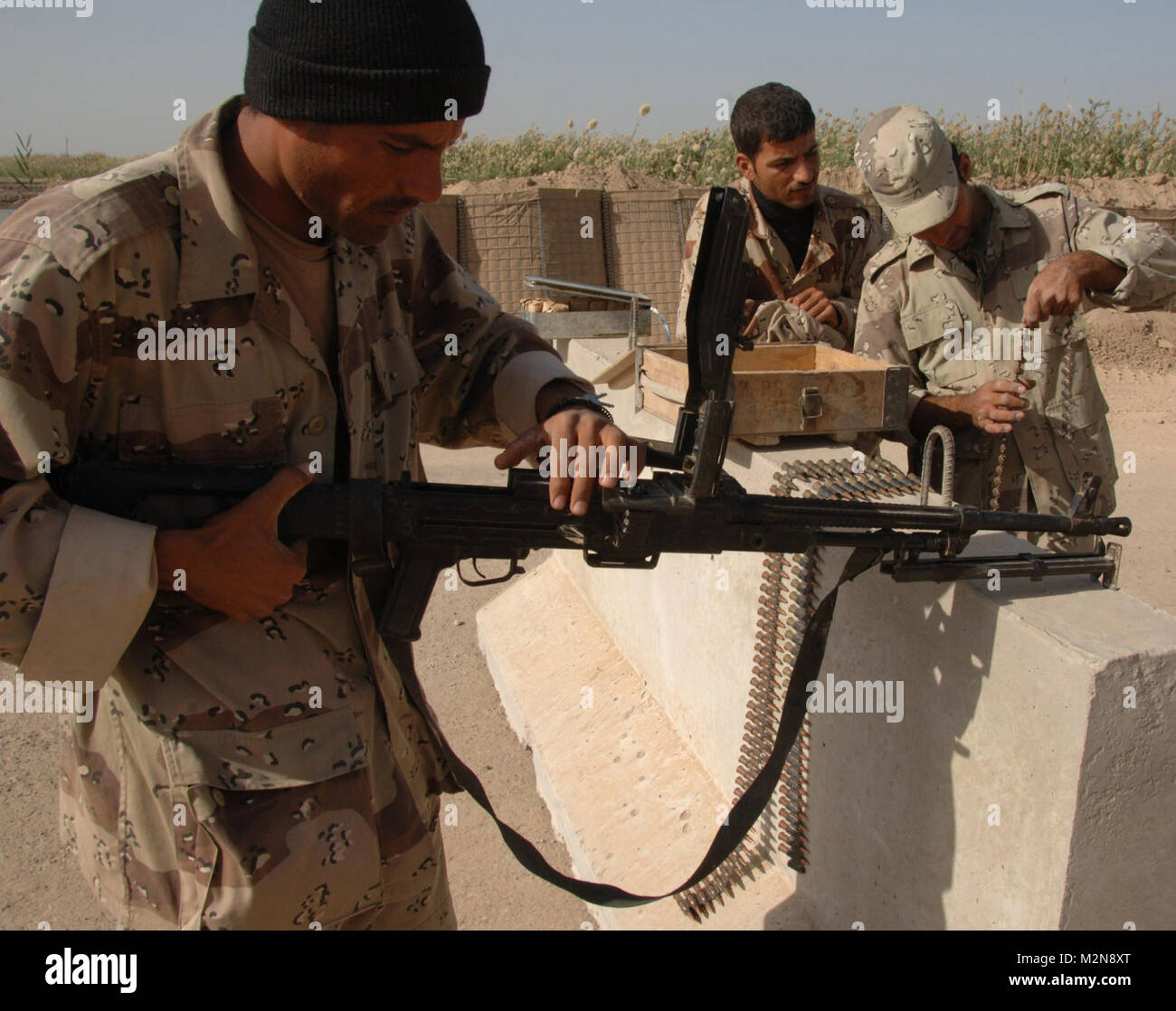 Weapon Check by United States Forces - Iraq (Inactive Stock Photo - Alamy