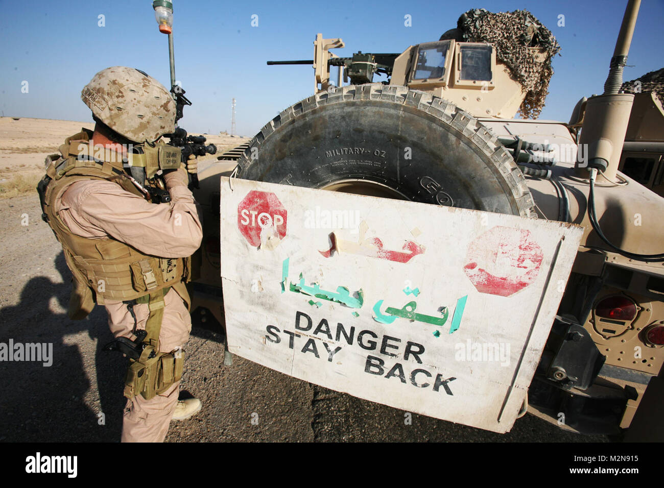 Heed the Warning by United States Forces - Iraq (Inactive Stock Photo ...