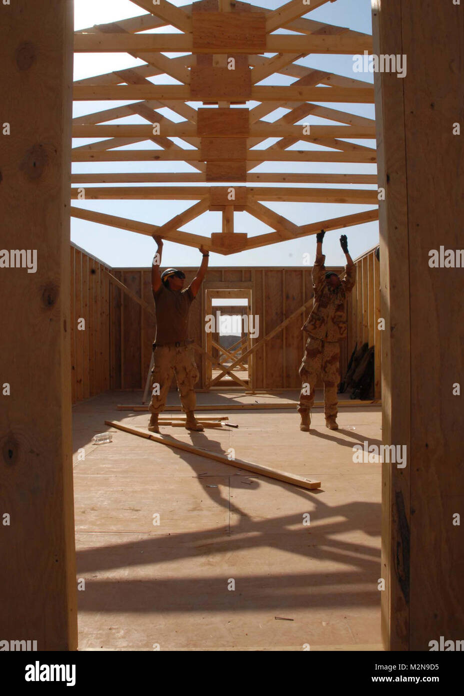 Wood Work by United States Forces - Iraq (Inactive Stock Photo - Alamy