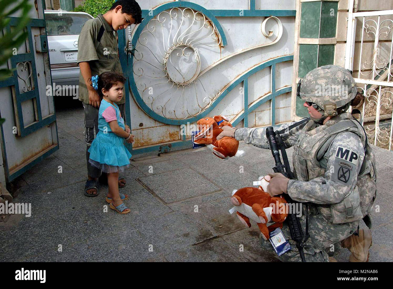 Bunny Delivery by United States Forces - Iraq (Inactive Stock Photo - Alamy