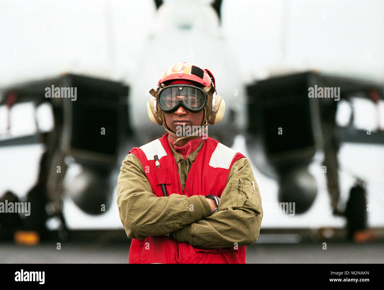 010310-N-3228G-004 ABOARD USS KITTY HAWK (March 10, 2001) -- Ensign ...