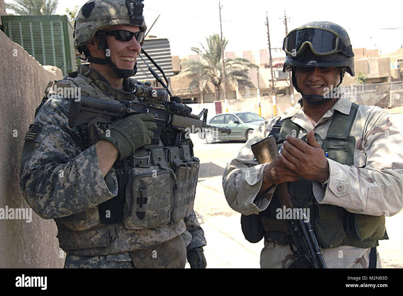Shared Humor by United States Forces - Iraq (Inactive Stock Photo - Alamy