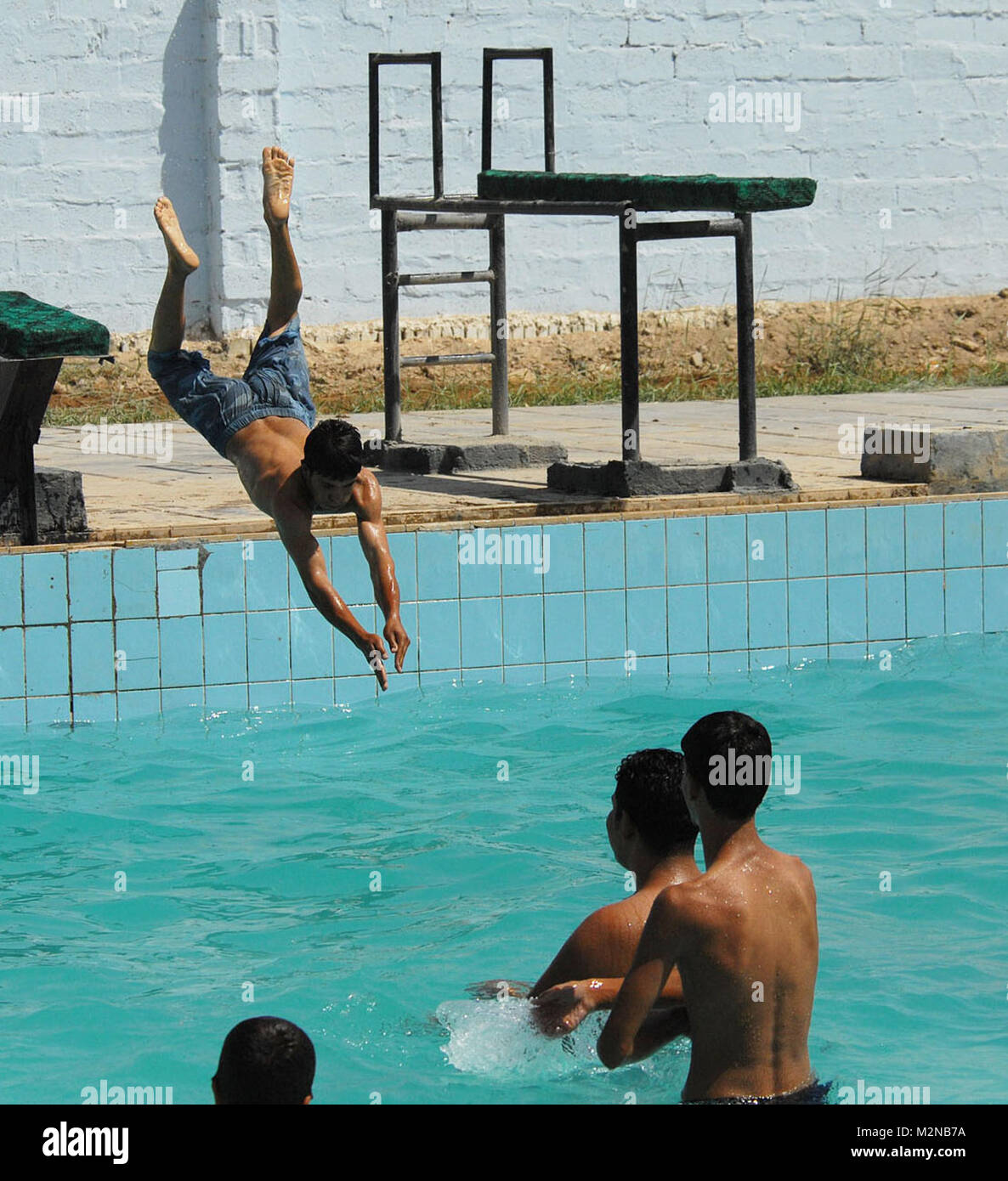Cool Pool by United States Forces - Iraq (Inactive Stock Photo - Alamy