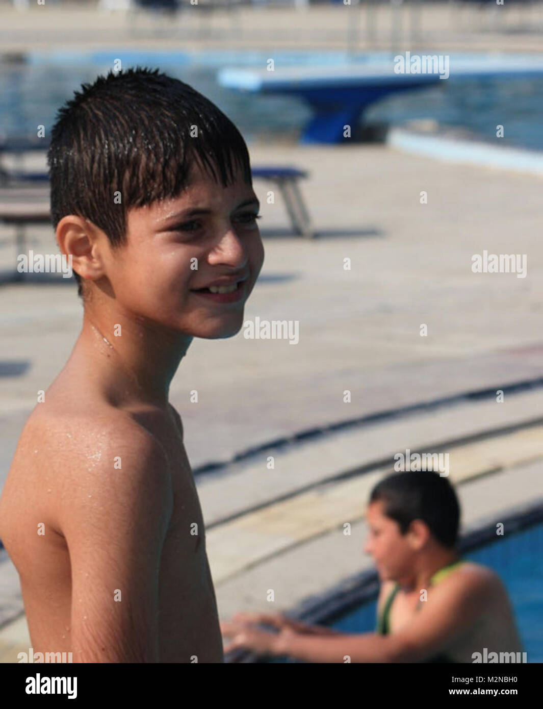 Pool Boy by United States Forces - Iraq (Inactive Stock Photo - Alamy