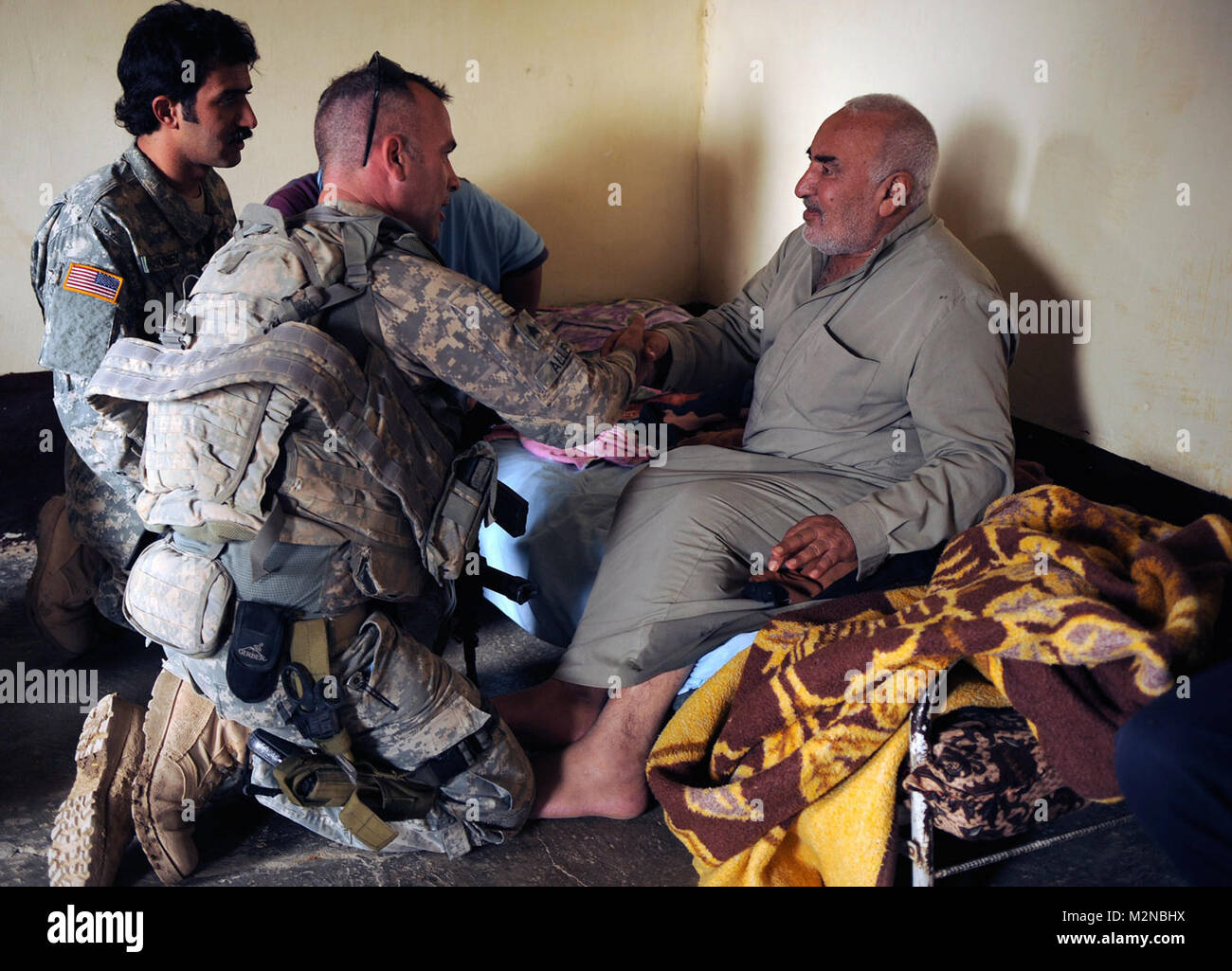 House Call by United States Forces - Iraq (Inactive Stock Photo - Alamy