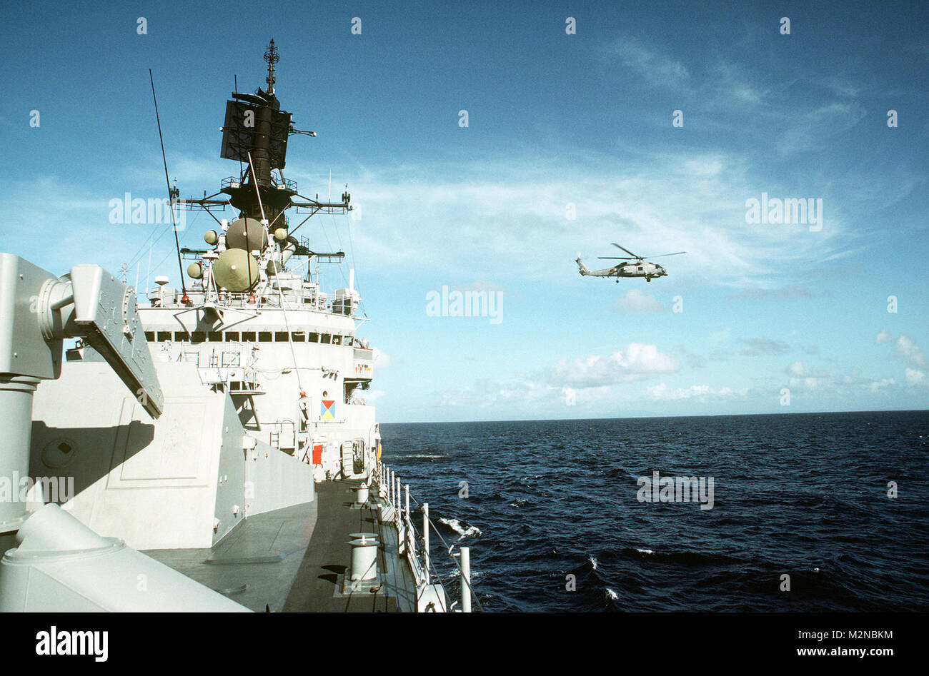 A Helicopter Anti-submarine Squadron 46 (HSL-46) SH-60B Sea Hawk ...