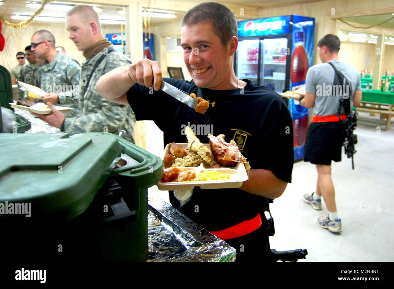 Chow Down by United States Forces - Iraq (Inactive Stock Photo - Alamy