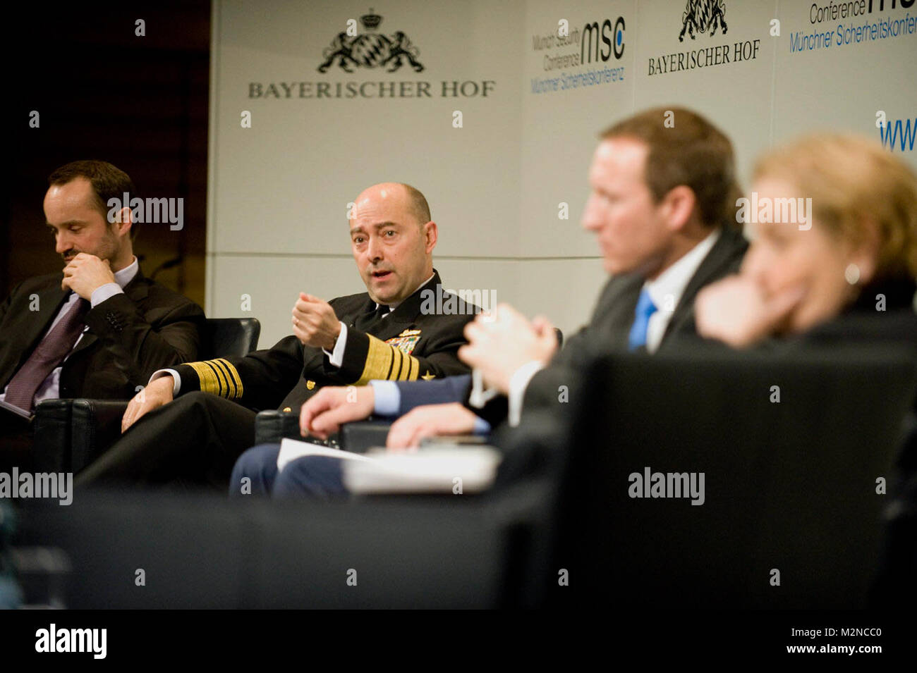 MUNICH, GERMANY -- Supreme Allied Commander Europe, Admiral James G ...