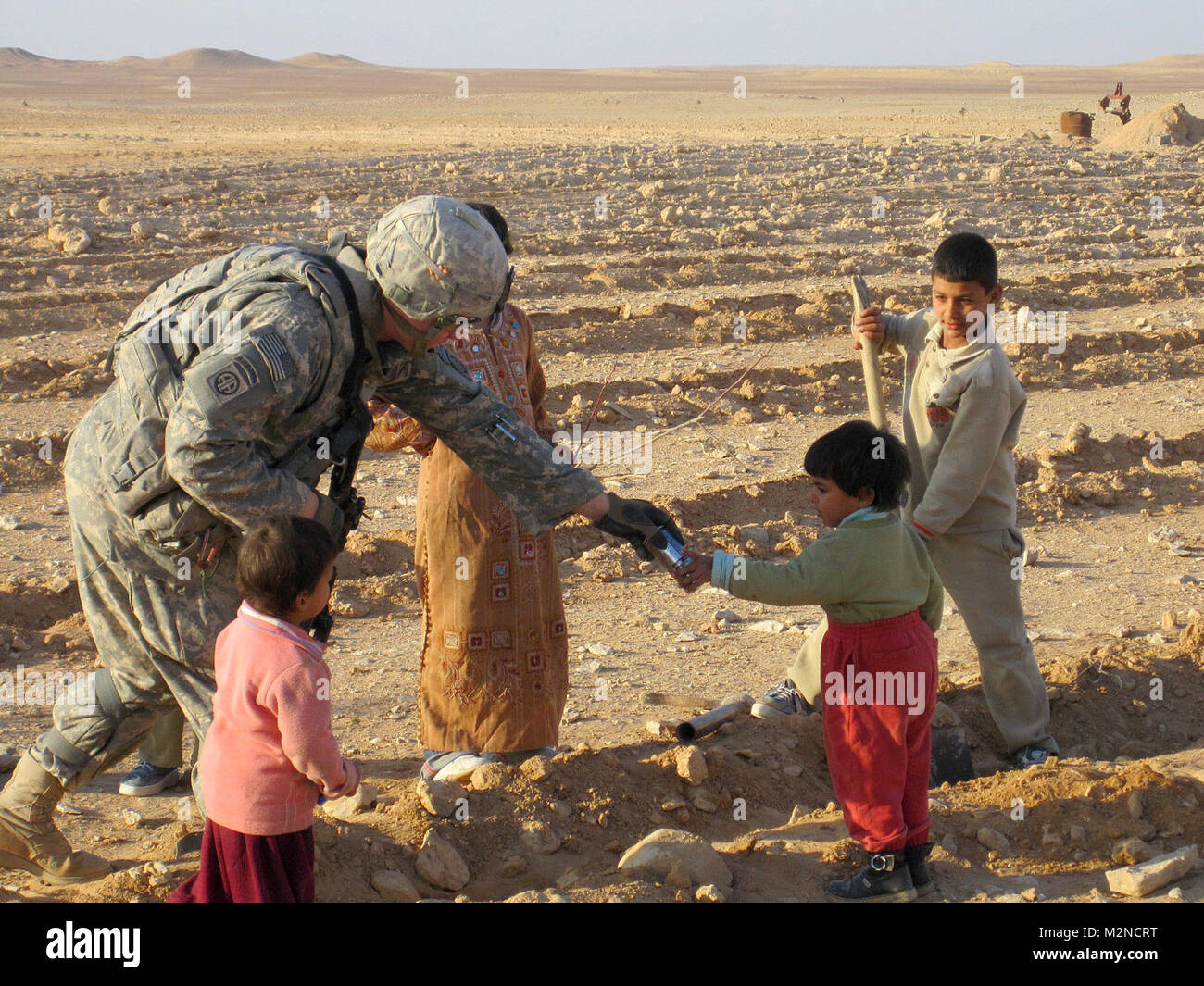 AL QAIM, Iraq – A paratrooper with 3rd Platoon, Company D, 1st ...