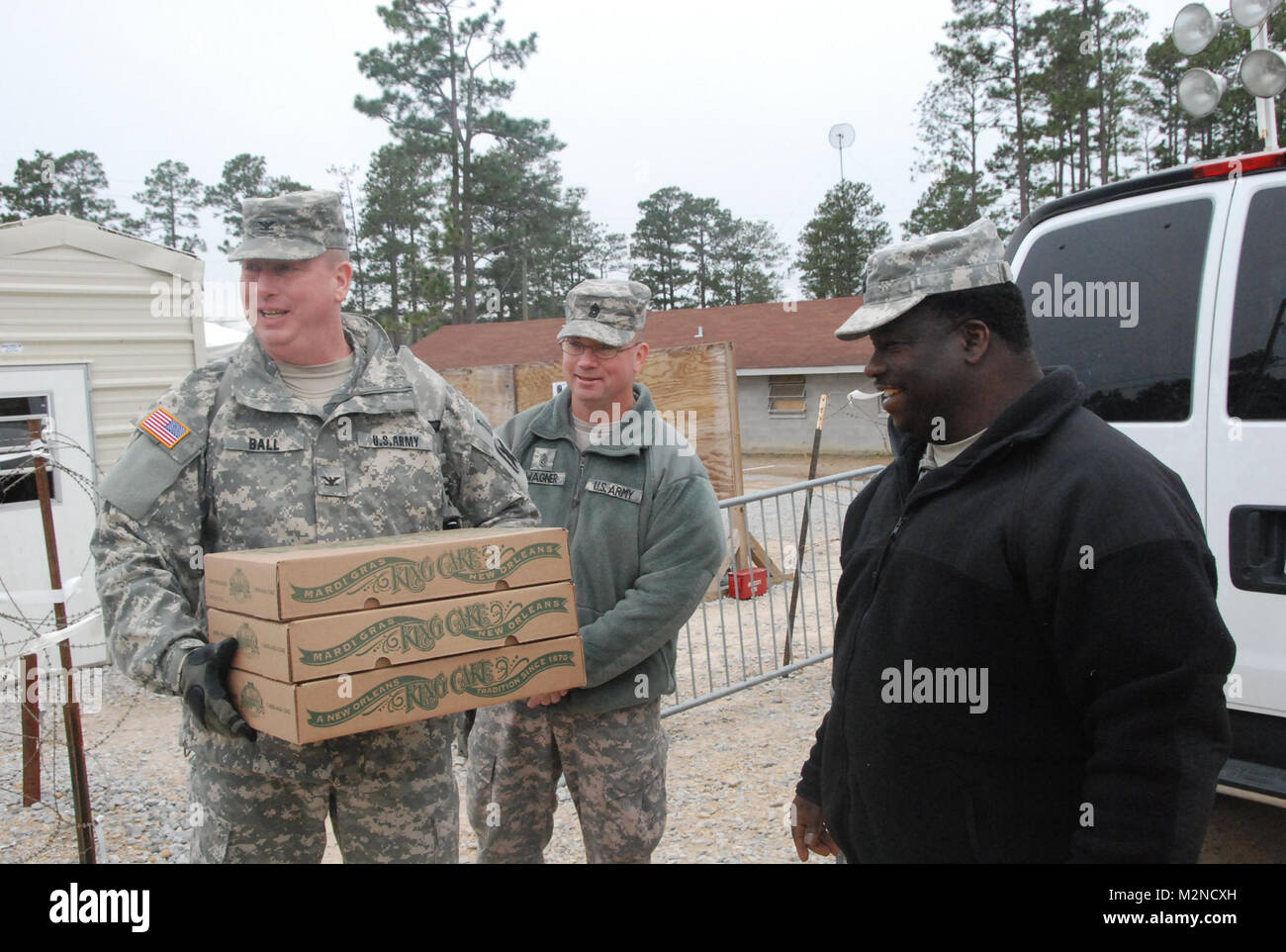 Camp Shelby, Ms. - Members of the Louisiana National Guard's 256th ...