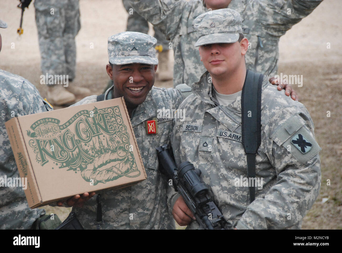Camp Shelby, Ms. - Members of the Louisiana National Guard's 256th ...