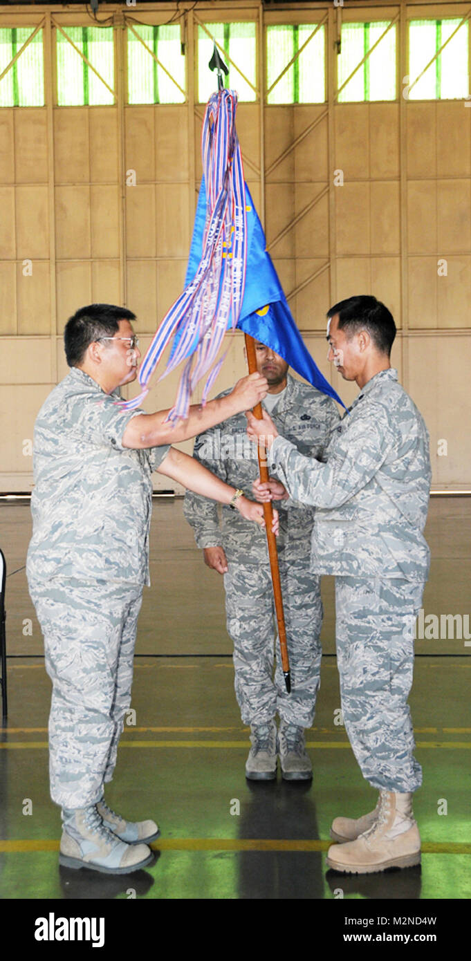 (R) Lt. Col. Taison Tanaka takes command of the 154th Logistics ...