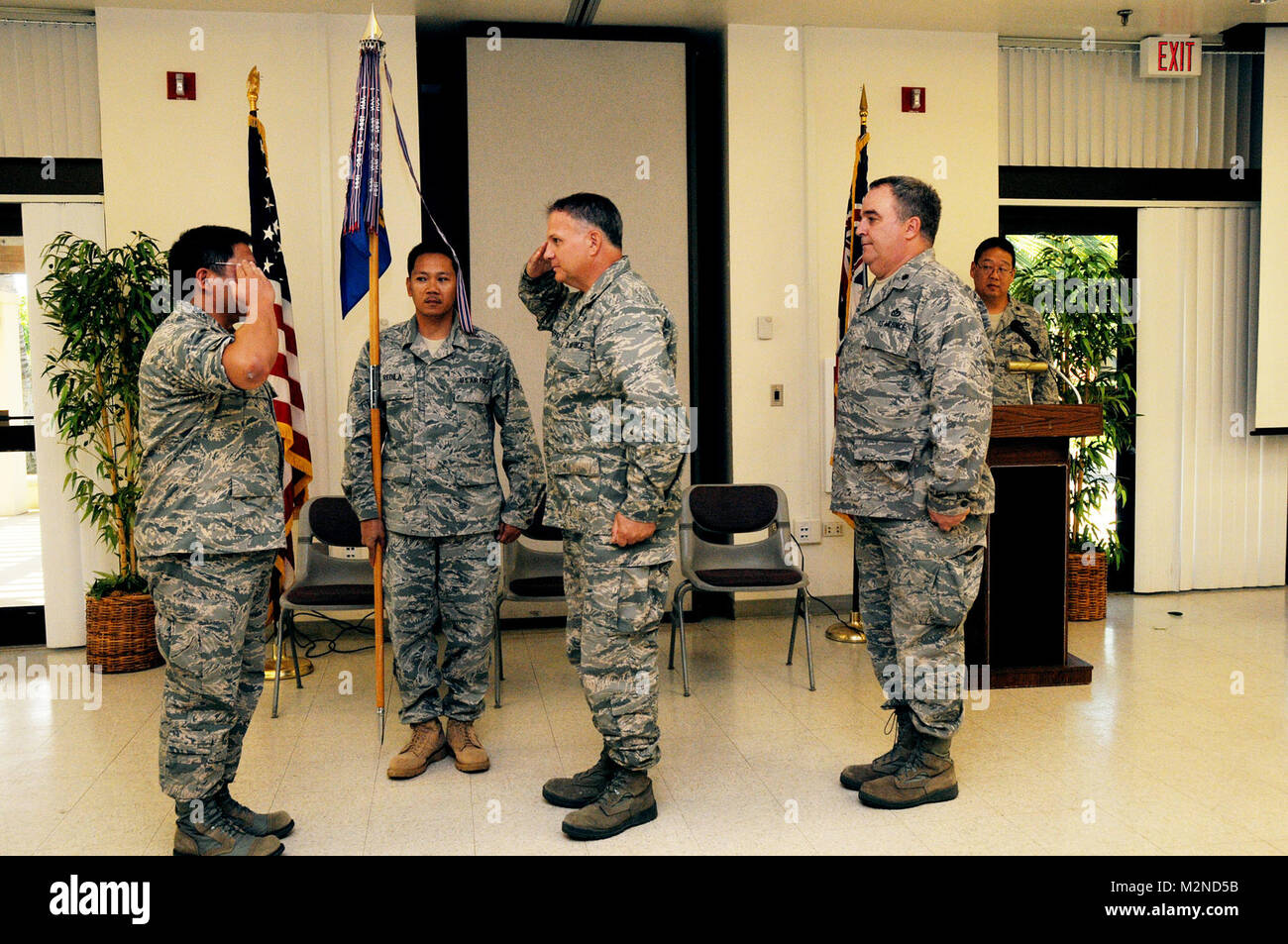 Lt. Col. Troy R. Wertz takes command of the 154th Civil Engineering ...