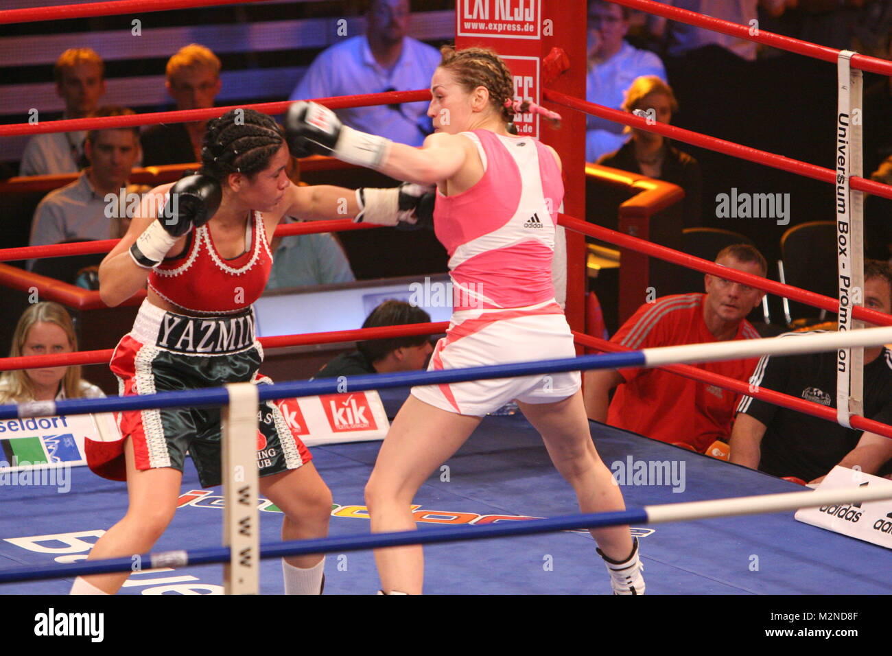 Für Ina Menzer war es der erste Auftritt in Düsseldorf. Die ...