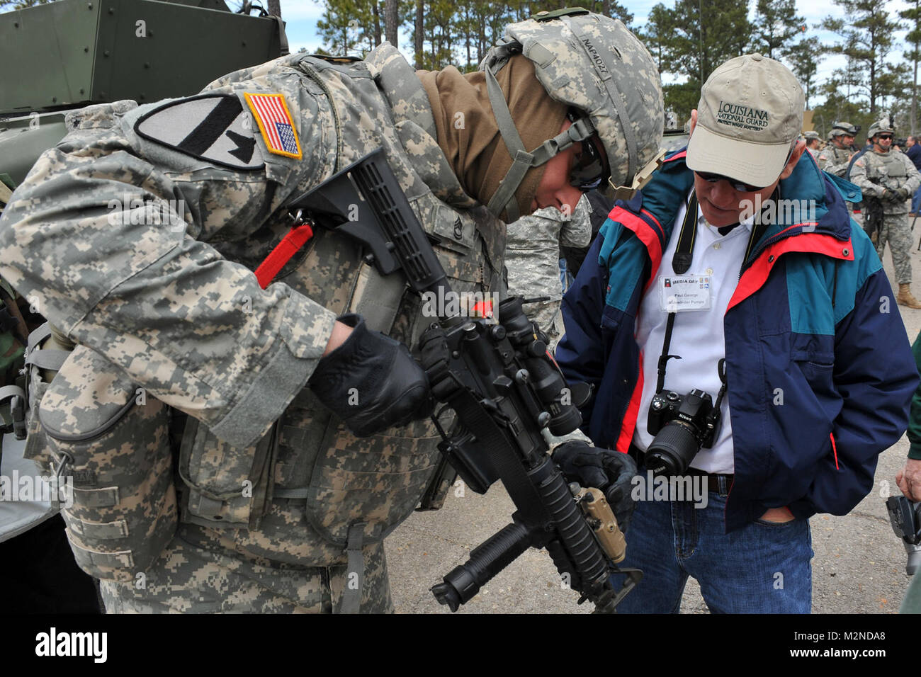 CAMP SHELBY, Ms. – Louisiana National Guardsmen SFC. Chris Nappier of ...