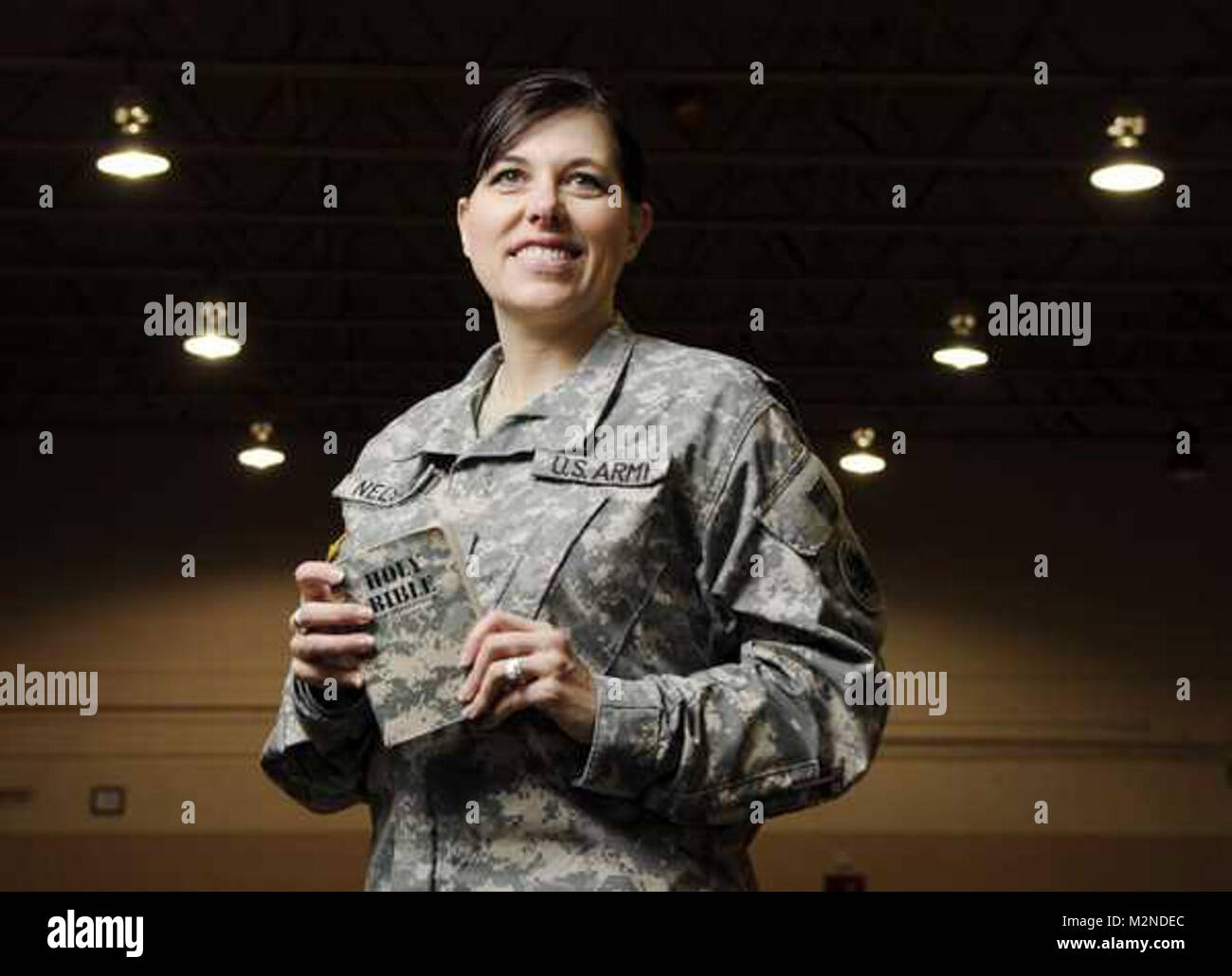 Lt. Leslie Nelson by Georgia National Guard Stock Photo - Alamy
