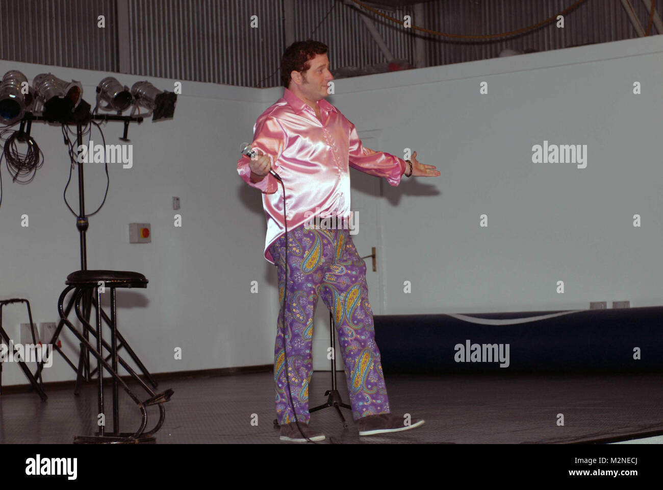 Tommy Savitt, a Brooklyn, N.Y., attorney turned comedian, and his pants ...