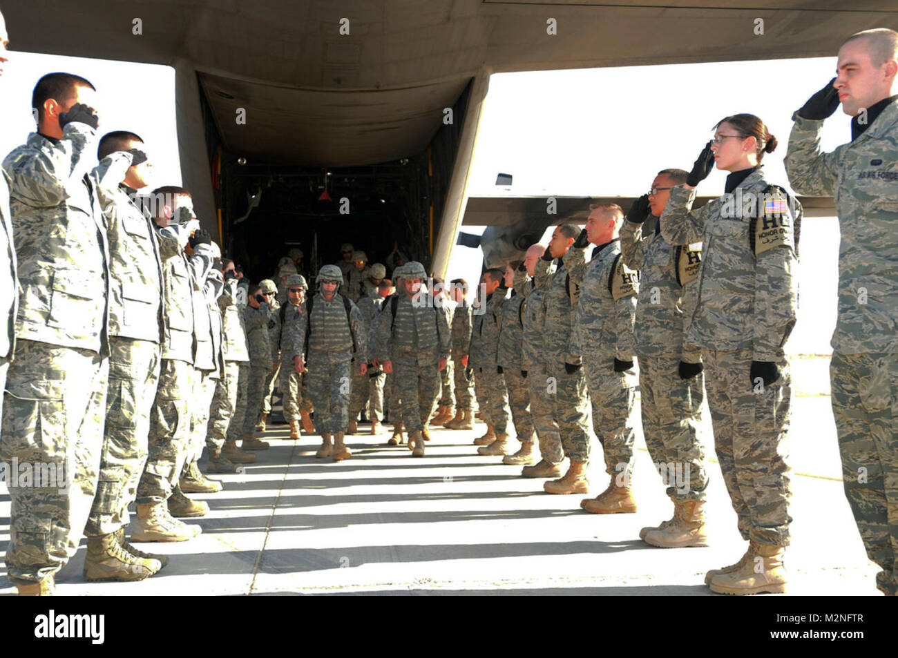 Hero's Welcome by United States Forces - Iraq (Inactive Stock Photo - Alamy