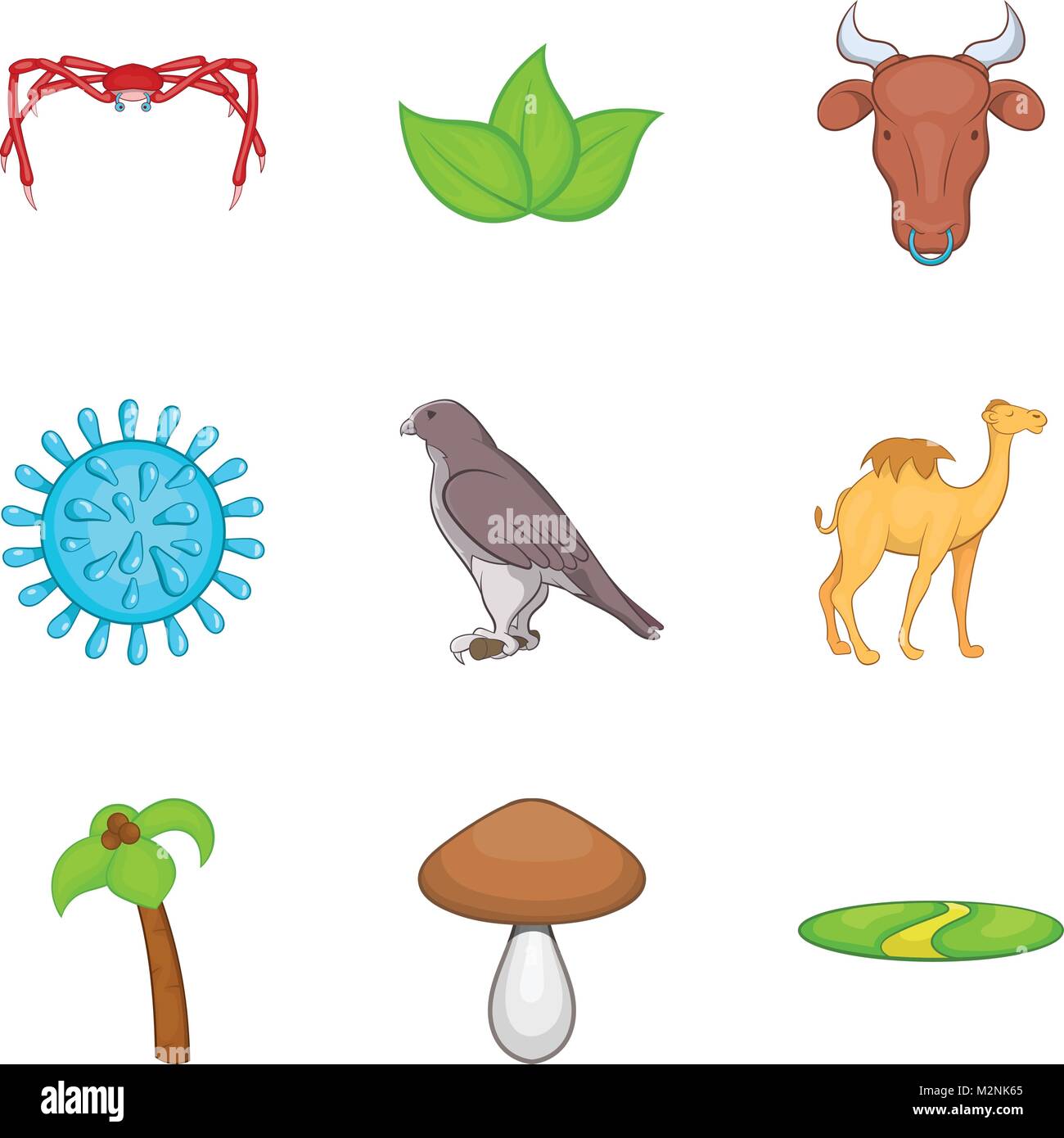 Certainly icons set, cartoon style Stock Vector Image & Art - Alamy