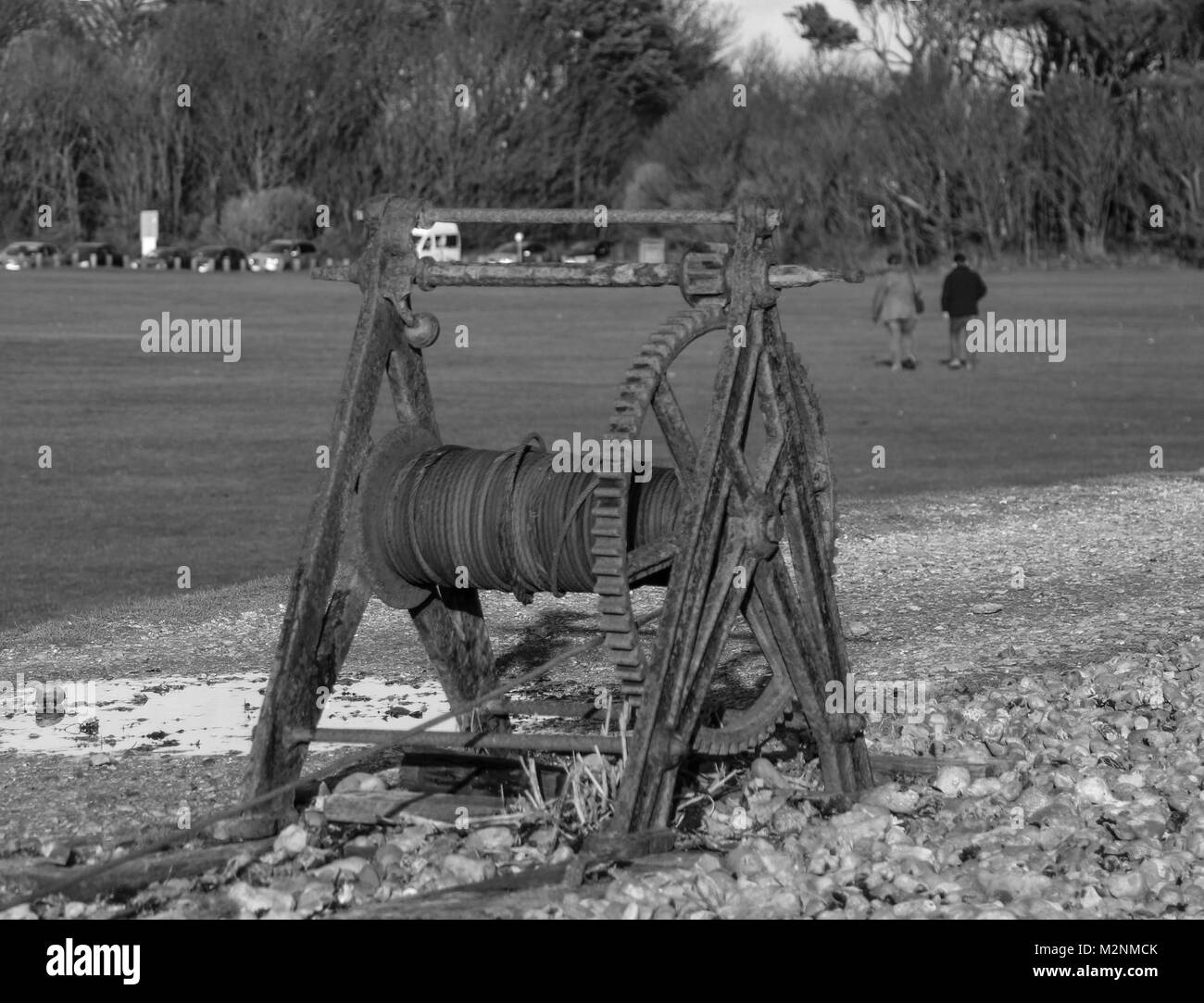 Beach and storm Stock Photo - Alamy