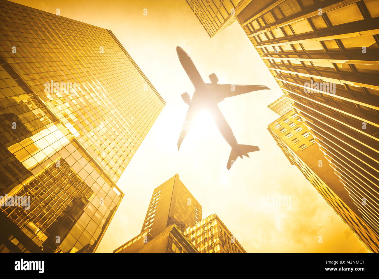 New york city buildings view Stock Photo - Alamy