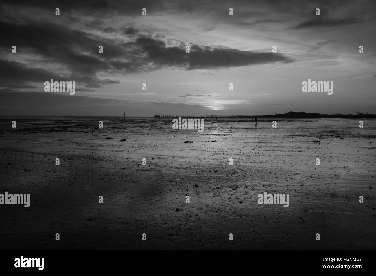 Littlehampton beach Black and White Stock Photos & Images - Alamy