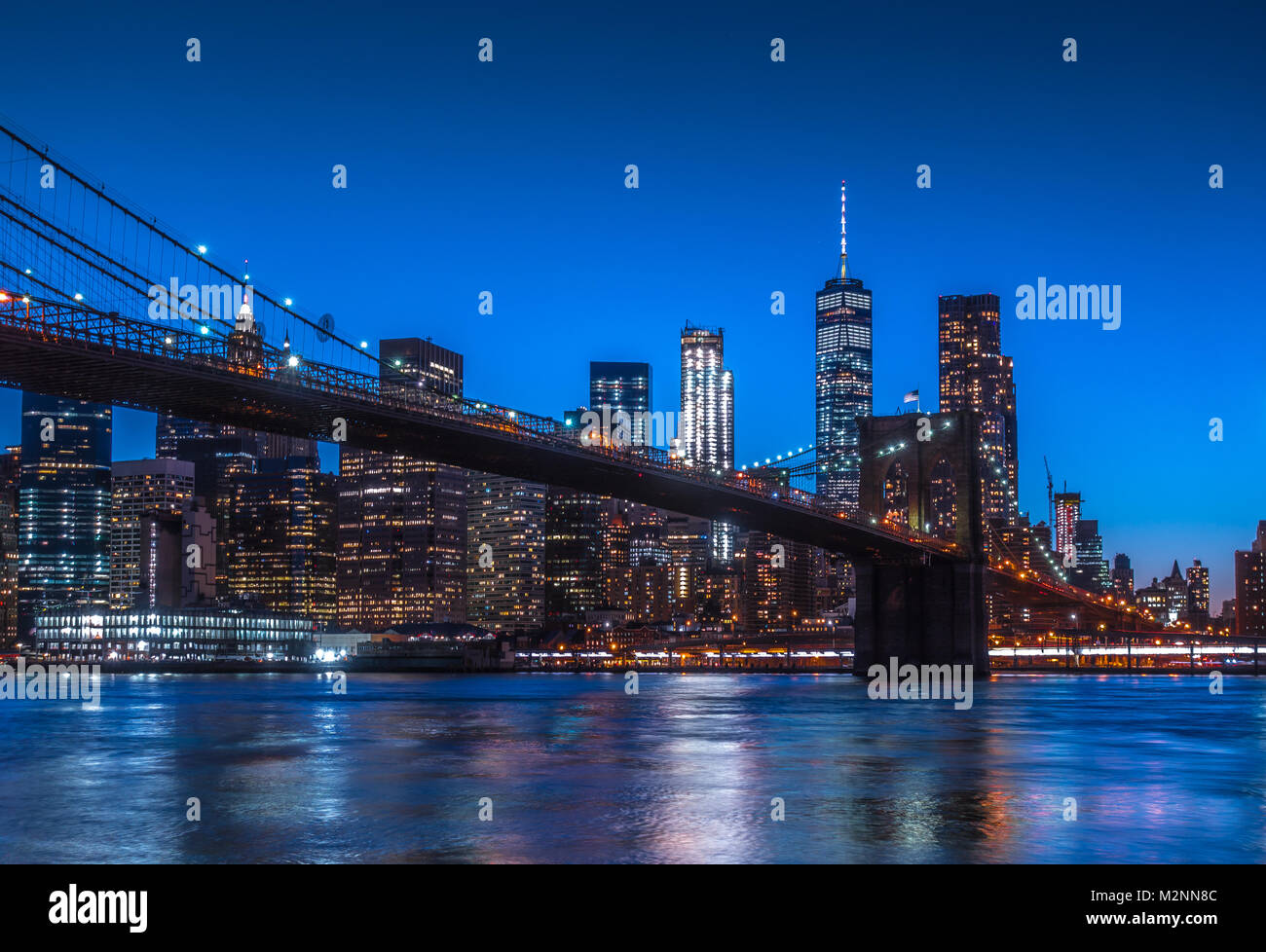 New York City Panoramic landscape view of Manhattan with famous ...