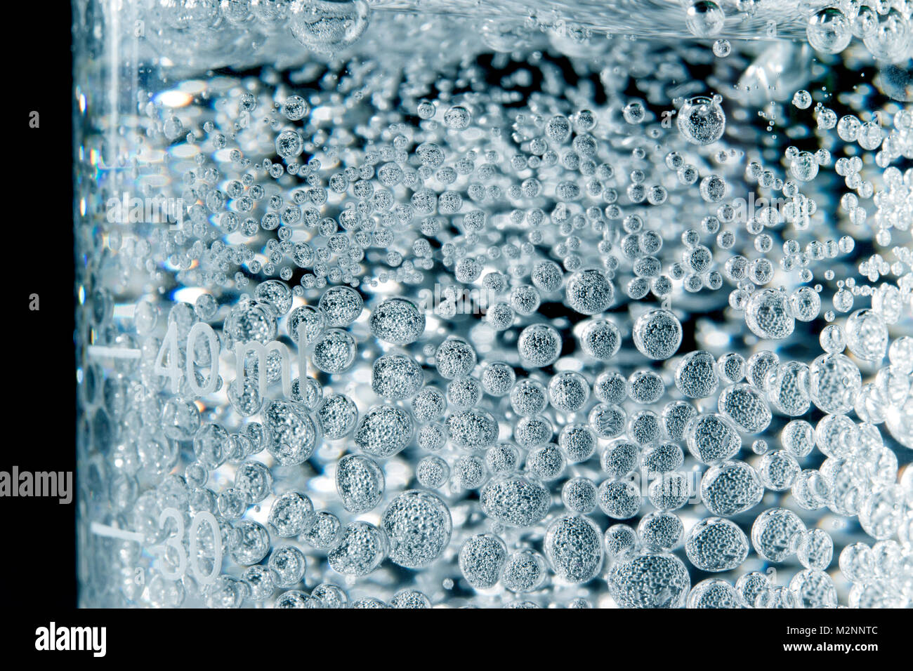 Chemistry of bubbles Stock Photo - Alamy