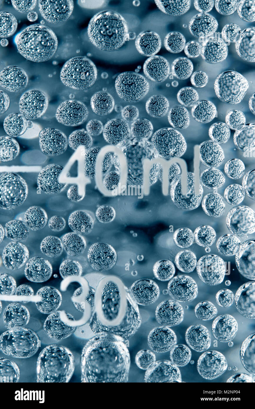Chemistry of bubbles Stock Photo - Alamy