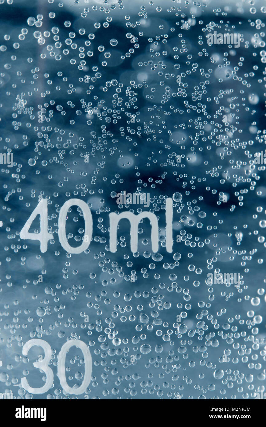 Chemistry of bubbles Stock Photo - Alamy