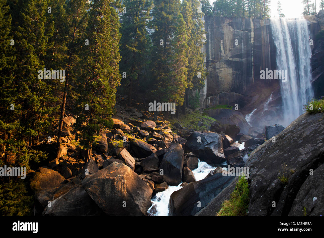 Vernal Falls, Yosemite Stock Photo - Alamy