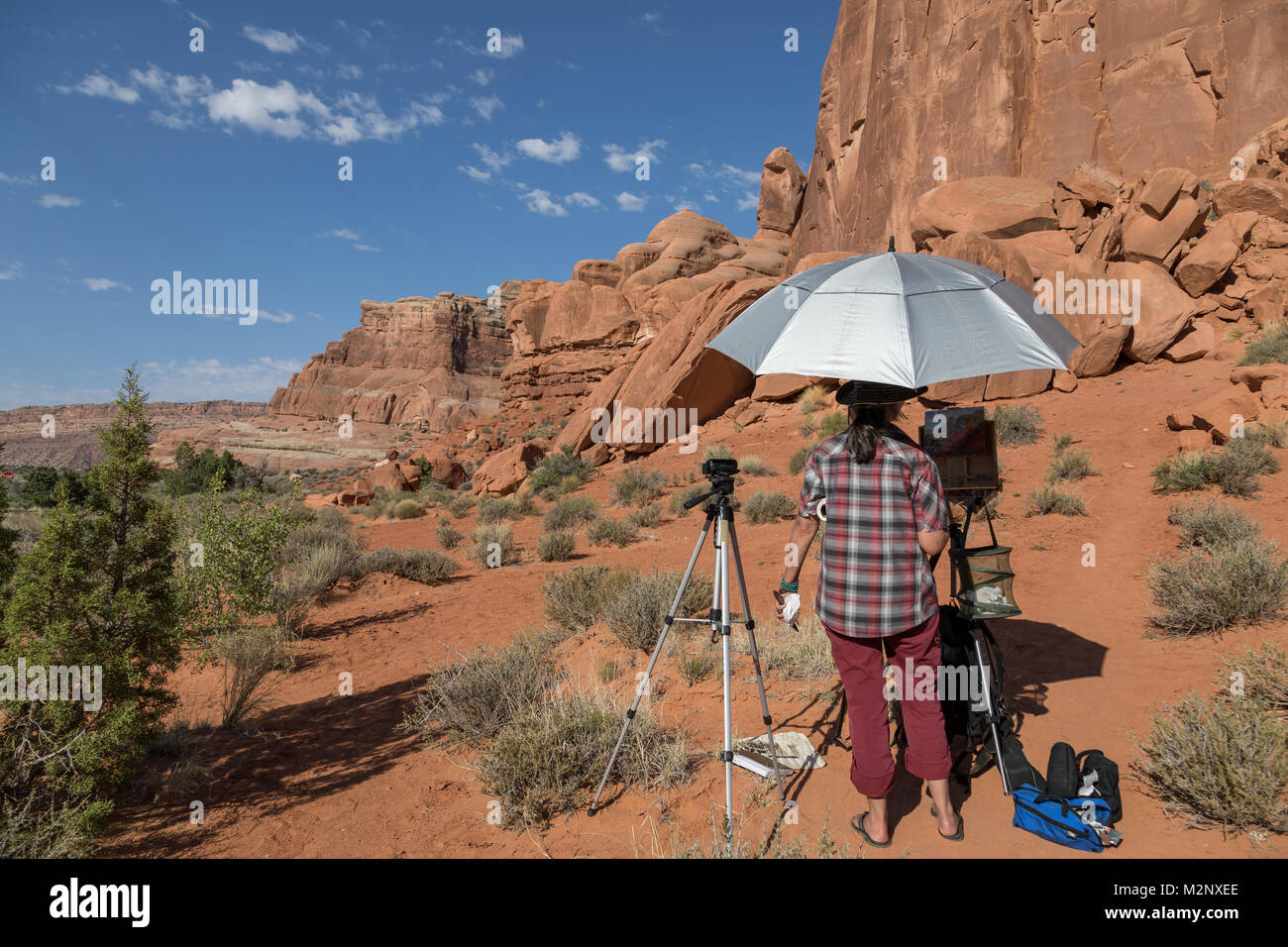 Arches artist hi-res stock photography and images - Alamy