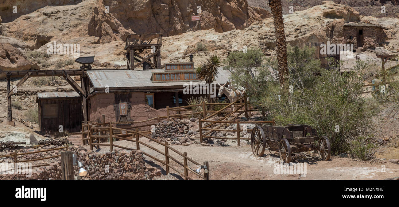 Calico Ghost Town Stock Photo - Alamy