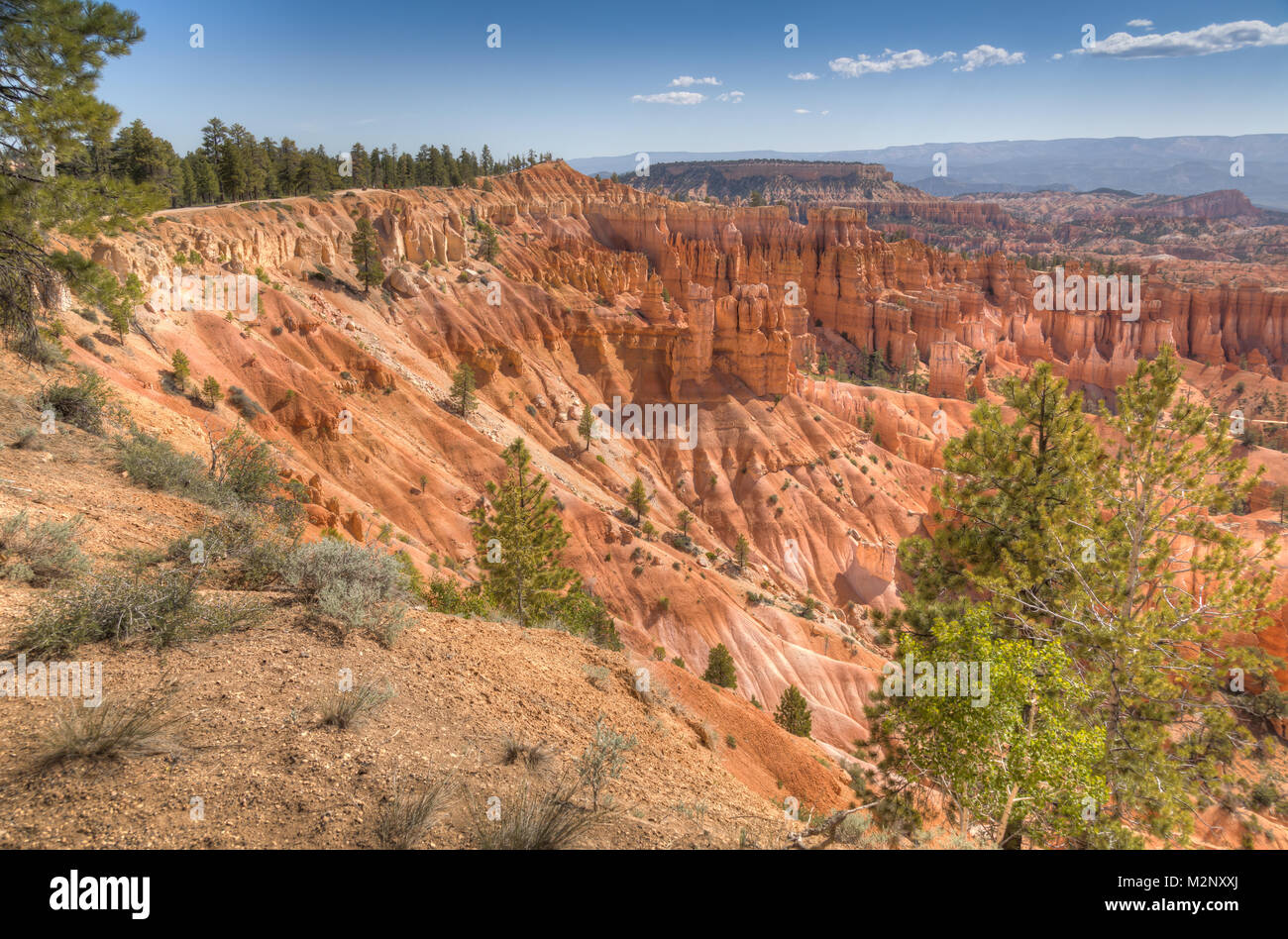 Sunset point at Bryce National Park Stock Photo - Alamy
