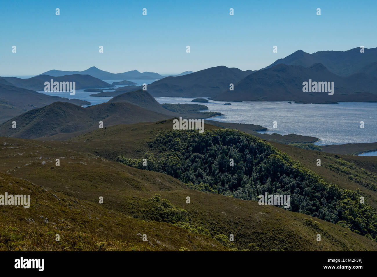 The Narrows towards, Port Davey, Tasmania, Australia Stock Photo - Alamy