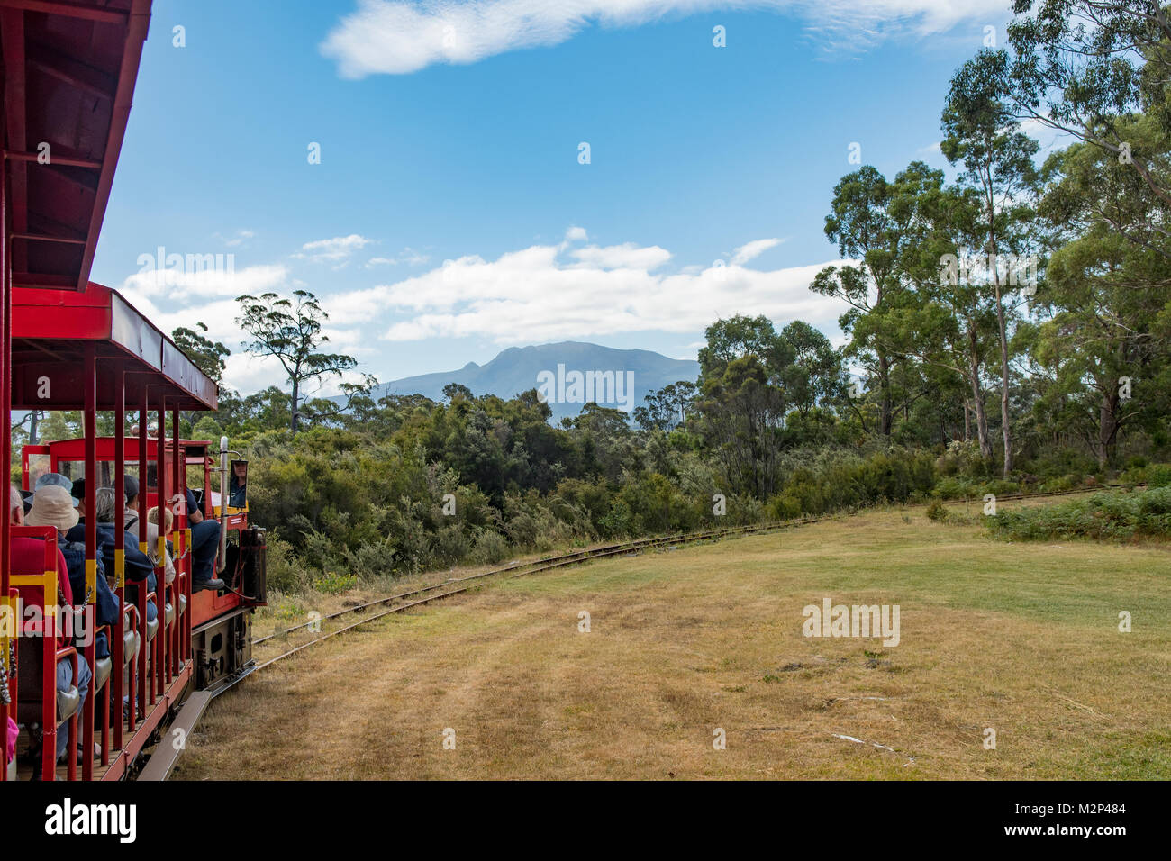 Ida Bay Heritage Train, Ida Bay, Tasmania, Australia Stock Photo - Alamy
