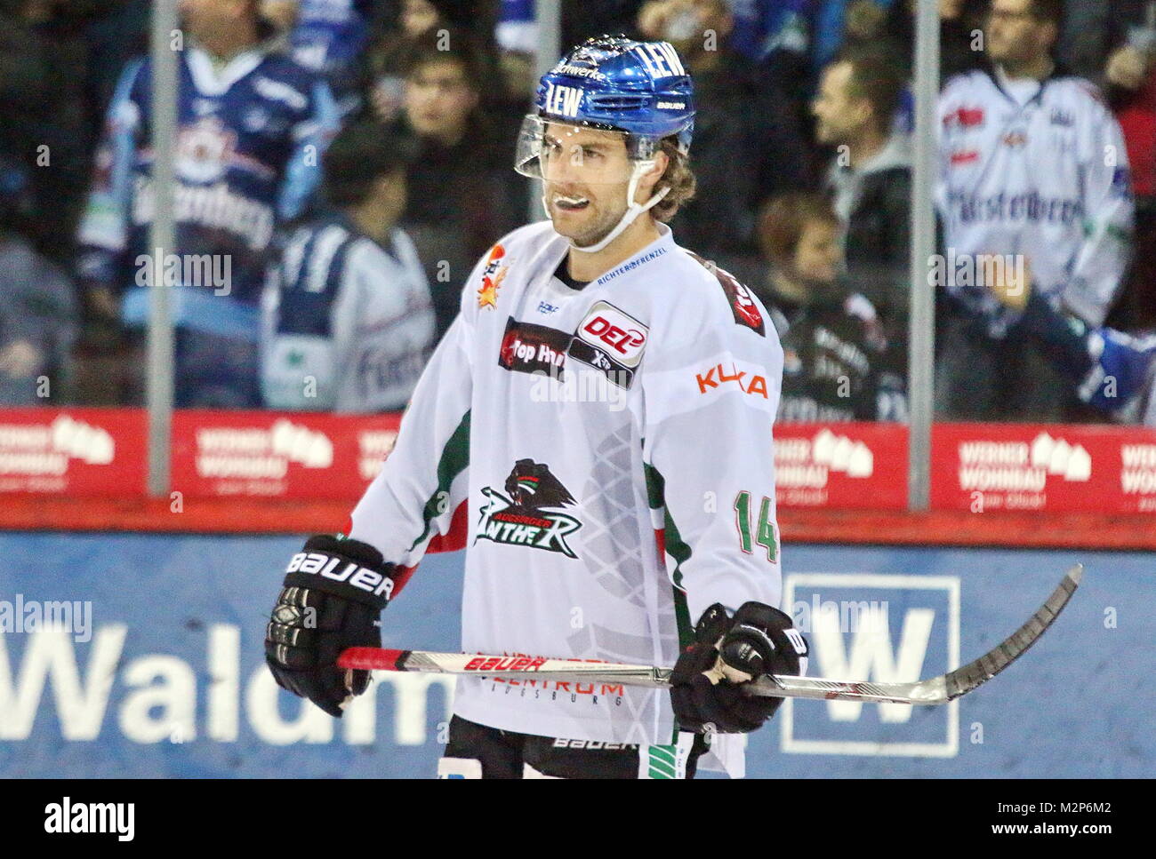 Benjamin Hanowski (Augsburg Panther), DEL 15-16, 23. Sptg.: SERC Wild ...