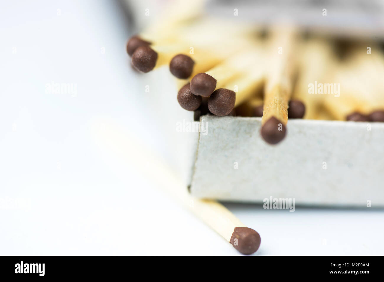 Box of matches, isolated on white background Stock Photo - Alamy