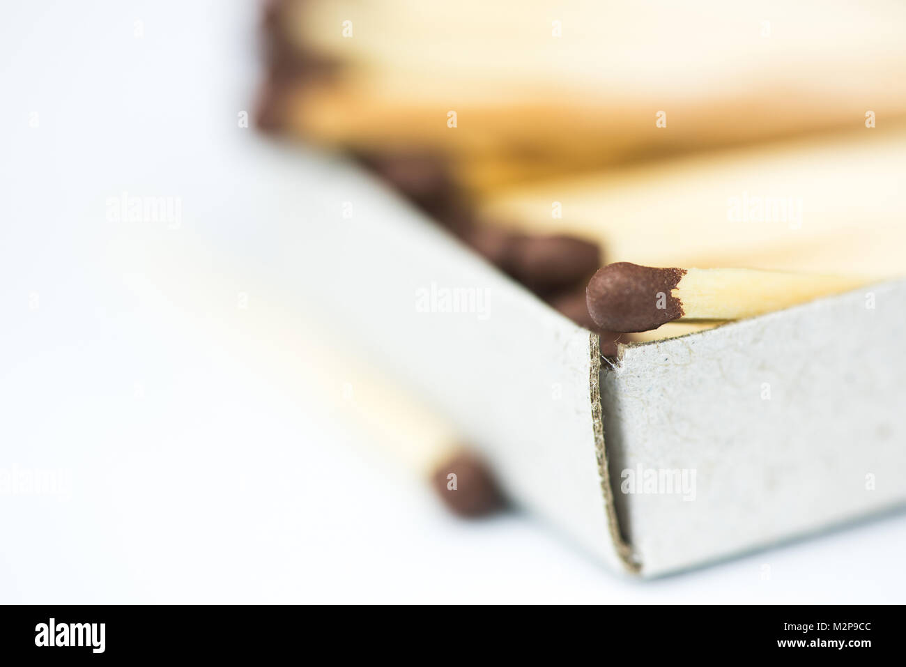 Box of matches, isolated on white background Stock Photo - Alamy