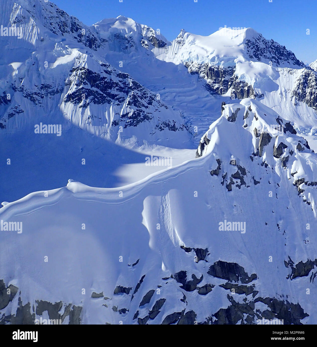 Denali National Park Annies Ridge Stock Photo - Alamy