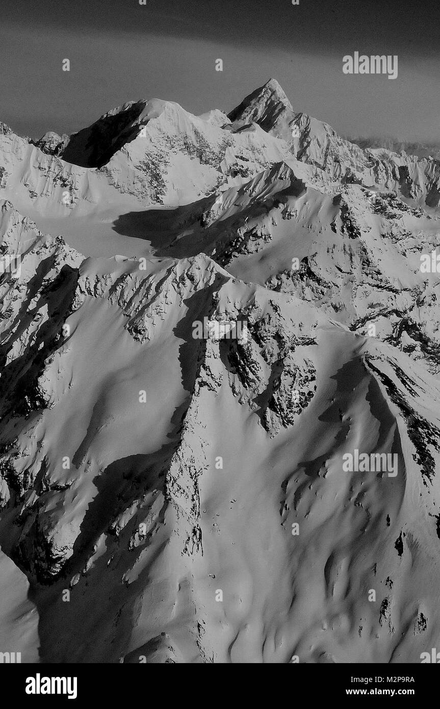 Denali national park winter Black and White Stock Photos & Images - Alamy