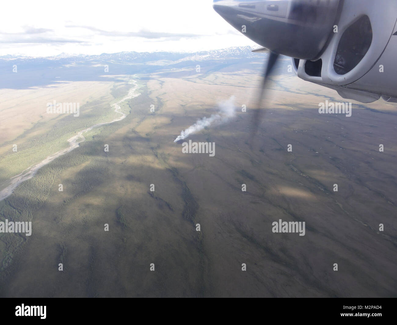 BLM Alaska Fire Service Stock Photo - Alamy