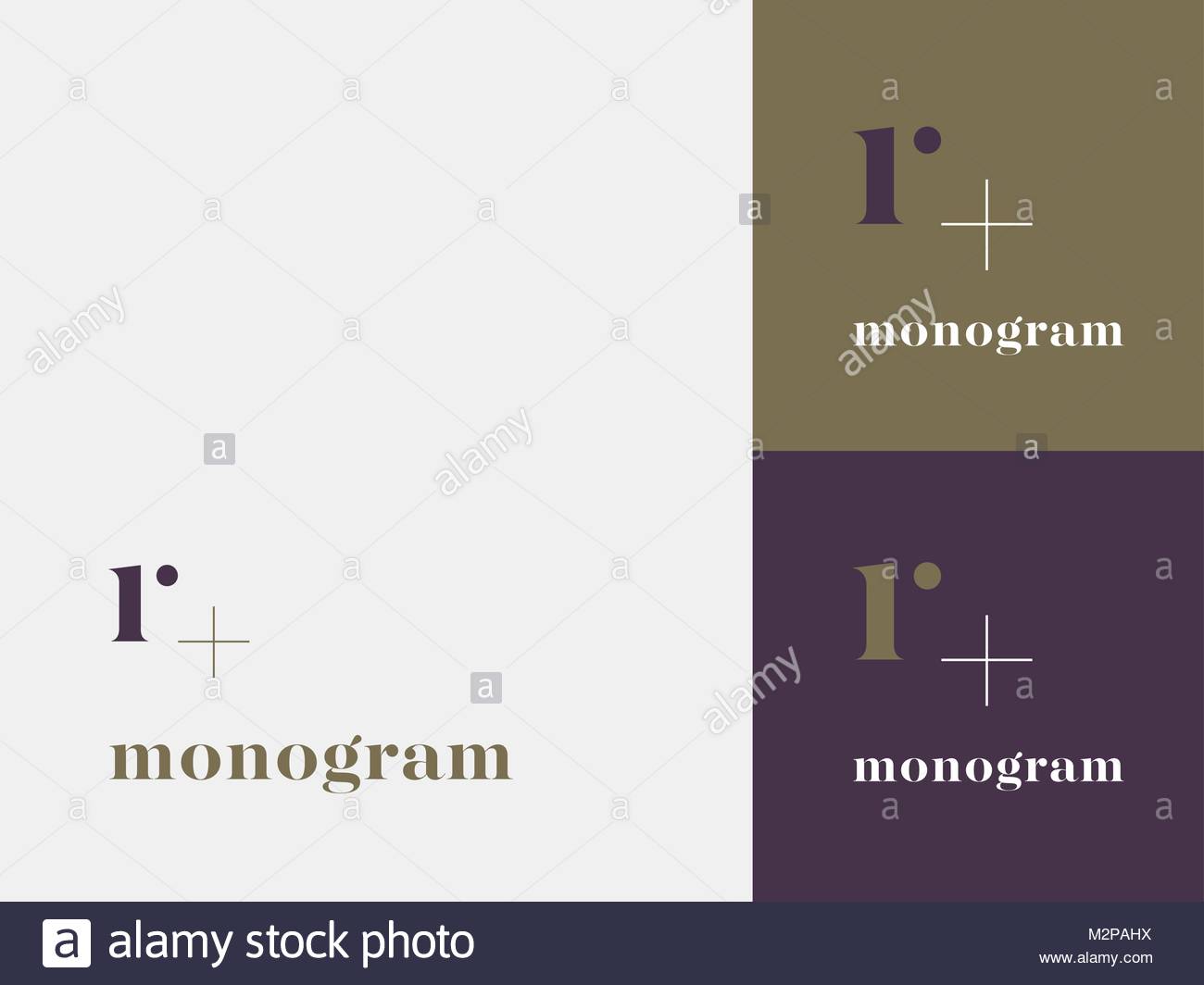 Regal Monogram High Resolution Stock Photography and Images - Alamy