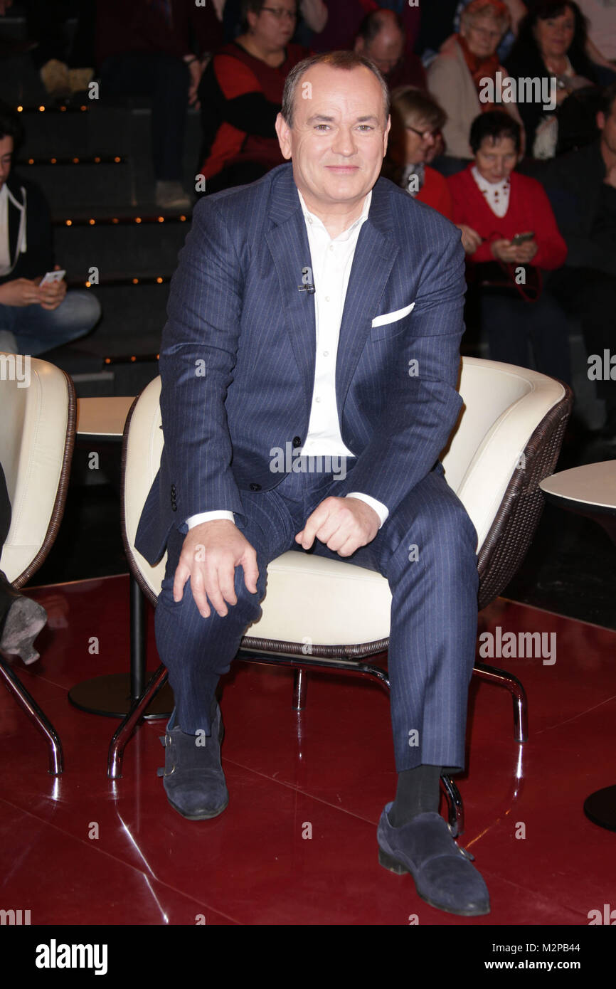 Wolfram Kons (Journalist, Moderator), Aufzeichnung von Markus Lanz im ...