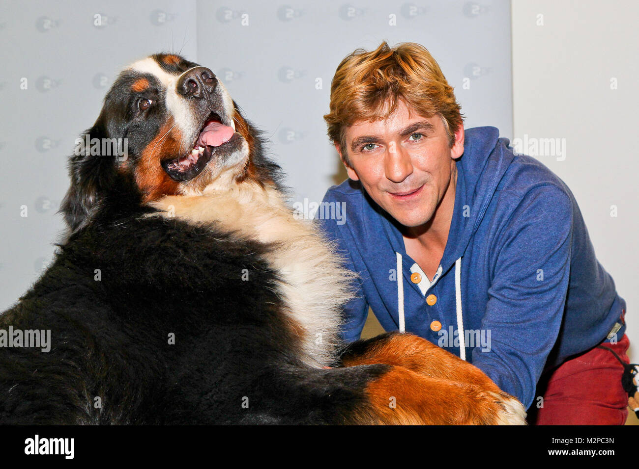 Keks und Guido Hammesfahr (Fritz Fuchs), Pressetermin Loewenzahn (ZDF ...