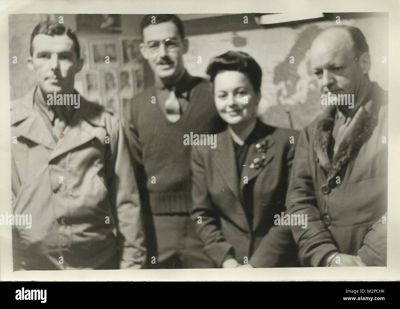 Clint Goodwin. Historic vintage black and white photograph Stock Photo ...